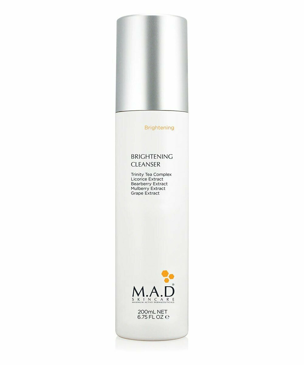 Brightening Cleanser Очищающий гель с эффектом выравнивания тона кожи, 200 мл M.A.D SKINCARE