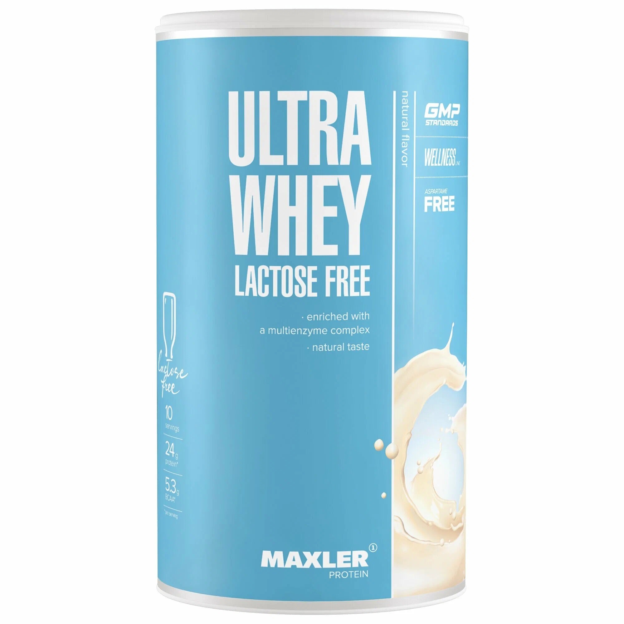 Безлактозный протеин Maxler ultra whey lactose free (300 гр) (натуральный)
