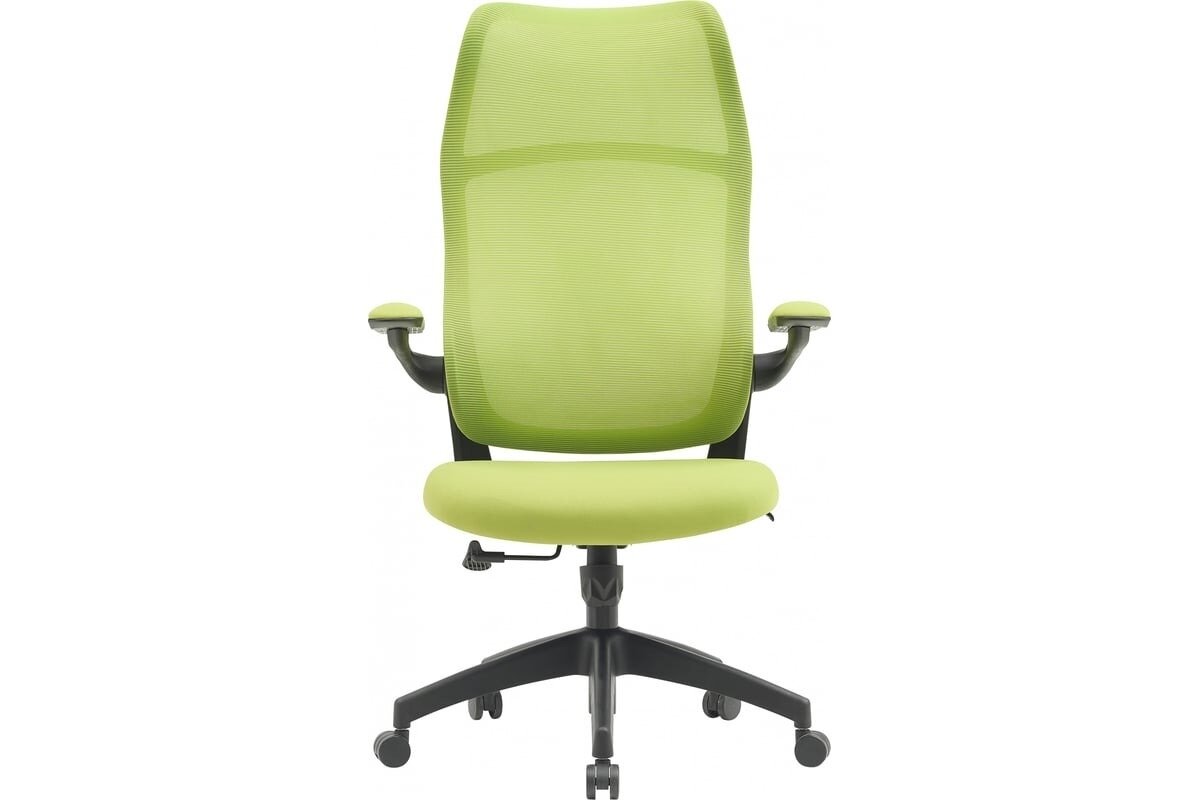 Кресло компьютерное Cactus CS-MC505-GN салатовый, сиденье салатовый, сетка/ткань, крестов. пластик, пластик черный