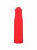 Платье Lauren Ralph Lauren Halterneck split dress, размер 8, красный