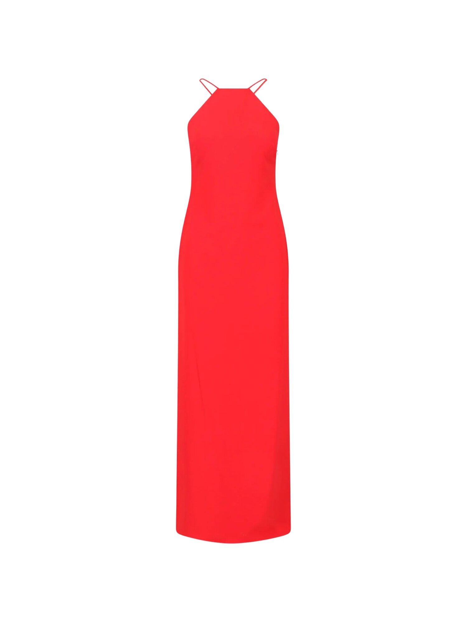 Платье Halterneck split dress