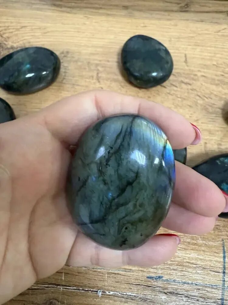 Талисман Оберег/Лабрадор камень натуральный 5-7 см