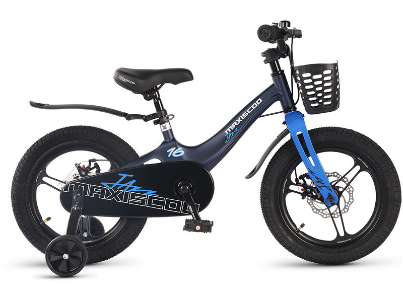Детский велосипед Maxiscoo Jazz Pro 16, год 2026, цвет Черный