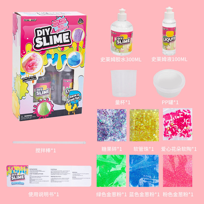 Новый DIY песочный клей для кожи, нелипкий слайм, игрушка ручной работы, обучающий, снятие стресса, научный эксперимент, слайм, искусственная вода