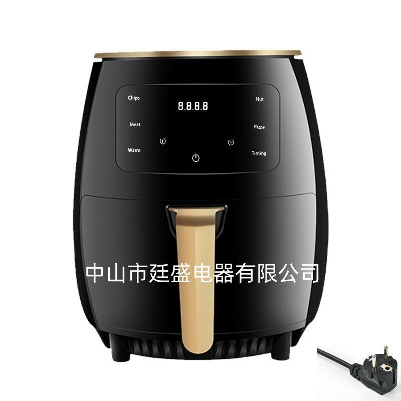 Визуальная аэрофритюрница, полностью автоматическая, многофункциональная, бытовая, большой емкости, электрическая фритюрница, оптовая продажа, аэрофритюрница с сенсорным экраном.