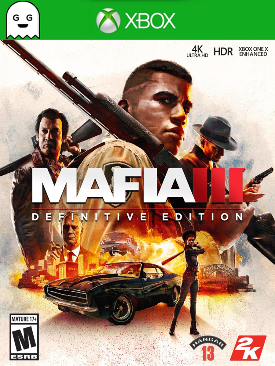 Игра Mafia III Definitive Edition, цифровой ключ для Xbox One/Series X|S, Русский язык