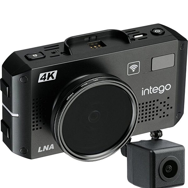 INTEGO Видеорегистратор Intego VX-1300S 4K LNA 2CH GPS/GLONASS