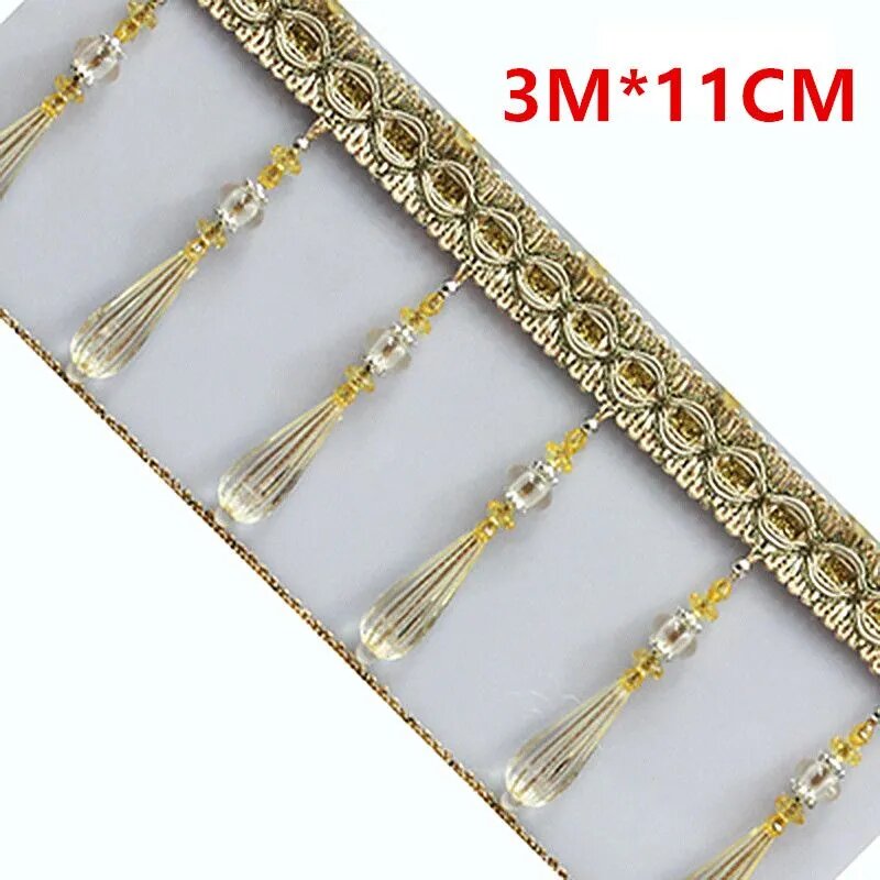 3M Подвеска из хрустальных бусин , капли и фонарики для штор, люстр и декора,