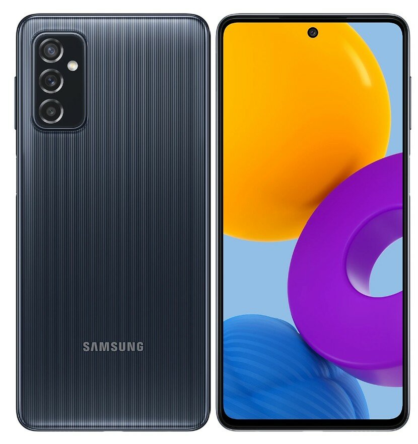 Смартфон Samsung M52 5G (идеальное состояние), 6/128GB, черный, Qualcomm SM7325, Global