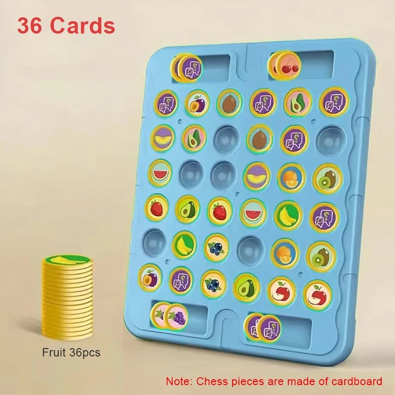 Стратегическая игра "Животные" FUYAOZHISHANG, Blue, Fruit 36pcs