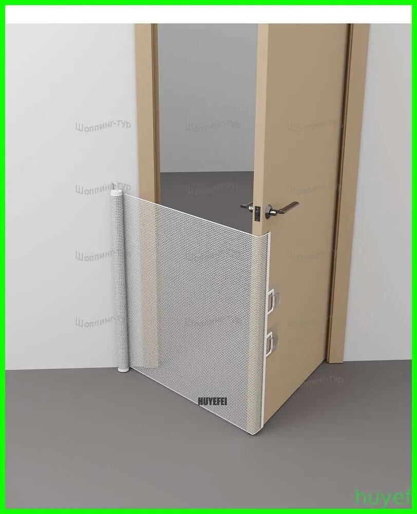 Раздвижные Ворота Безопасности / Защитный Выдвижной Барьер / Ограждение для Детей и Животных