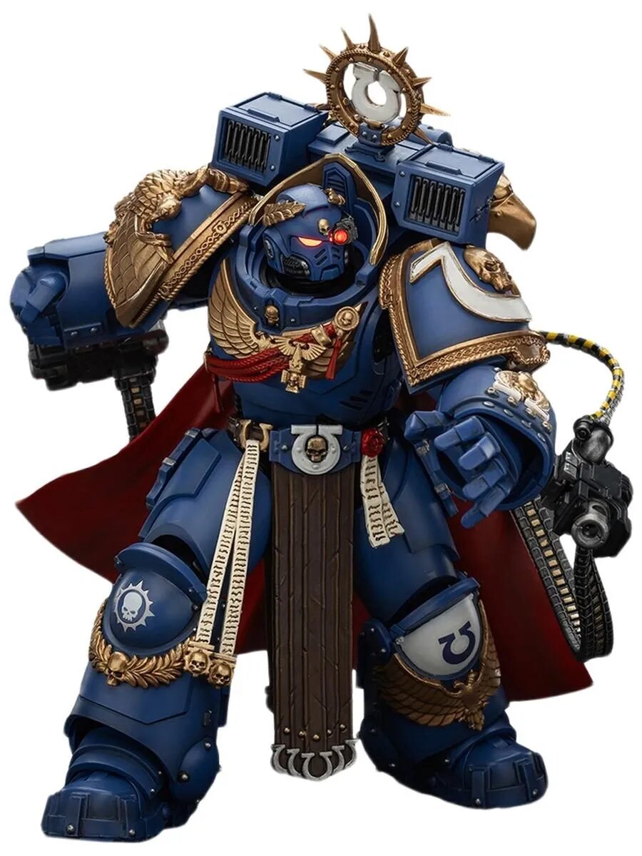 Фигурка Warhammer "Ультрамарины", коллекционная, масштаб 1:18, 14+, пластик