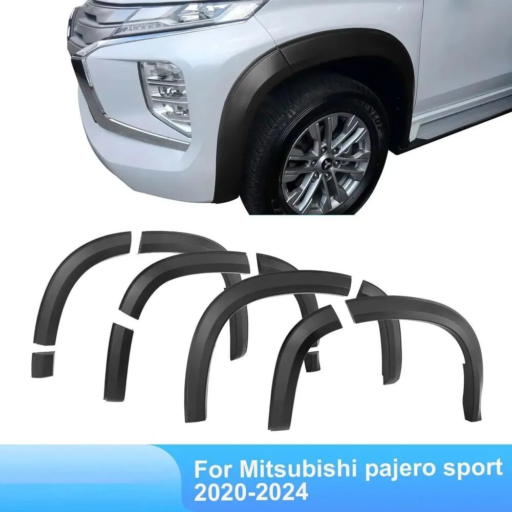 Крыло автомобильное для Mitsubishi Pajero Sport 2020-2024, черное