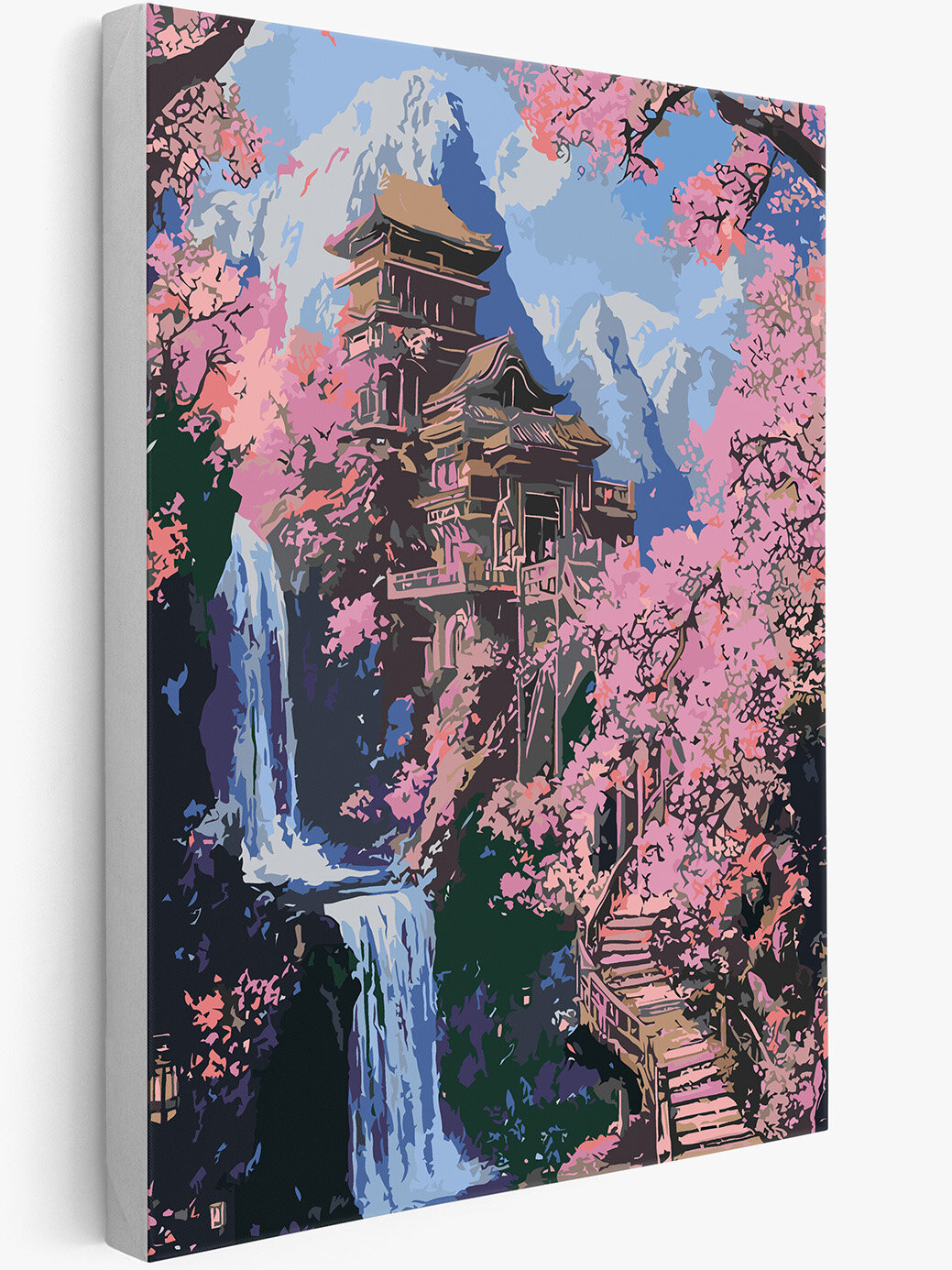 Картина по номерам сакура