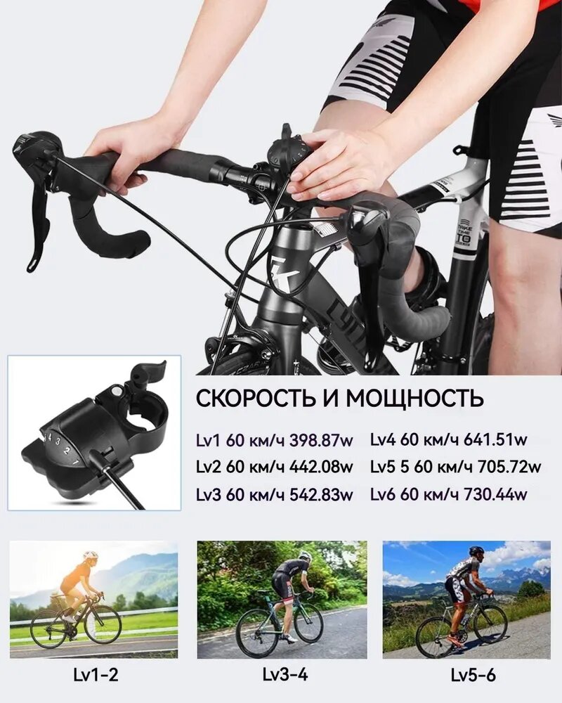 Велотренажер DEUTER для дома с магнитной системой нагрузки и регулировкой высоты сиденья — фото 1