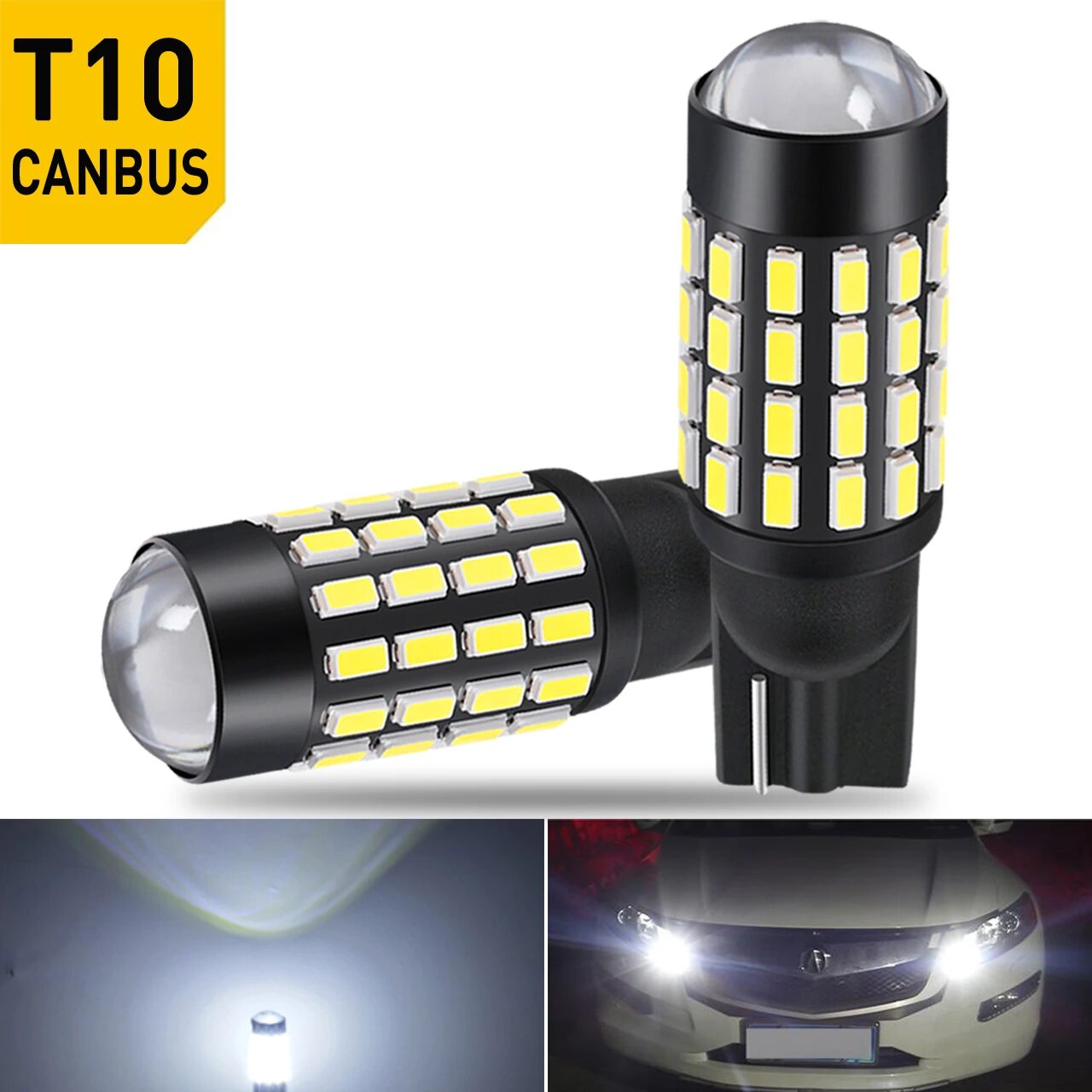 2 шт. W5W T10 светодиодные лампы 12 В 2825 автомобильные светодиодные фонари боковой габаритный фонарь номерного знака для Mazda 3 6 CX-5 323 5 CX5 2 626 спойлеры MX5 CX5