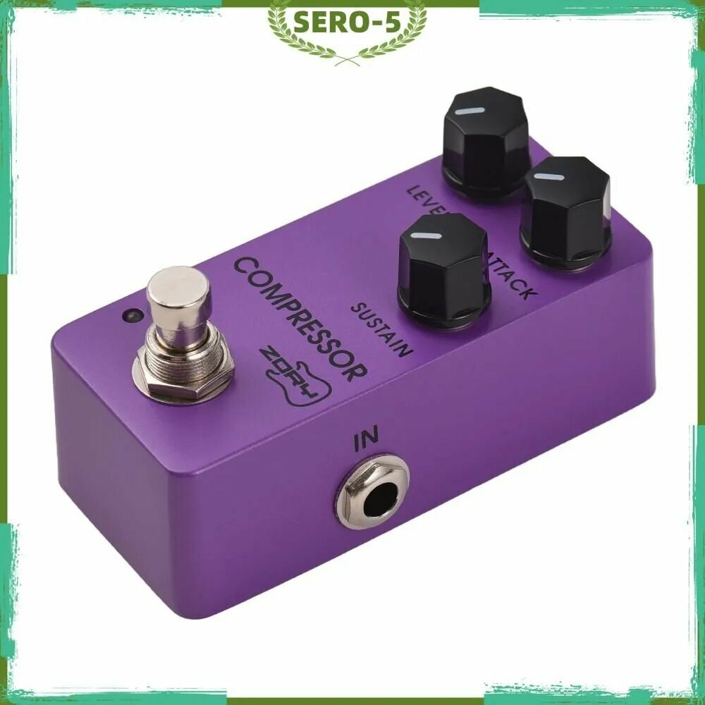 Электрогитара компрессор, компактный и легкий, для гастролирующих музыкантов