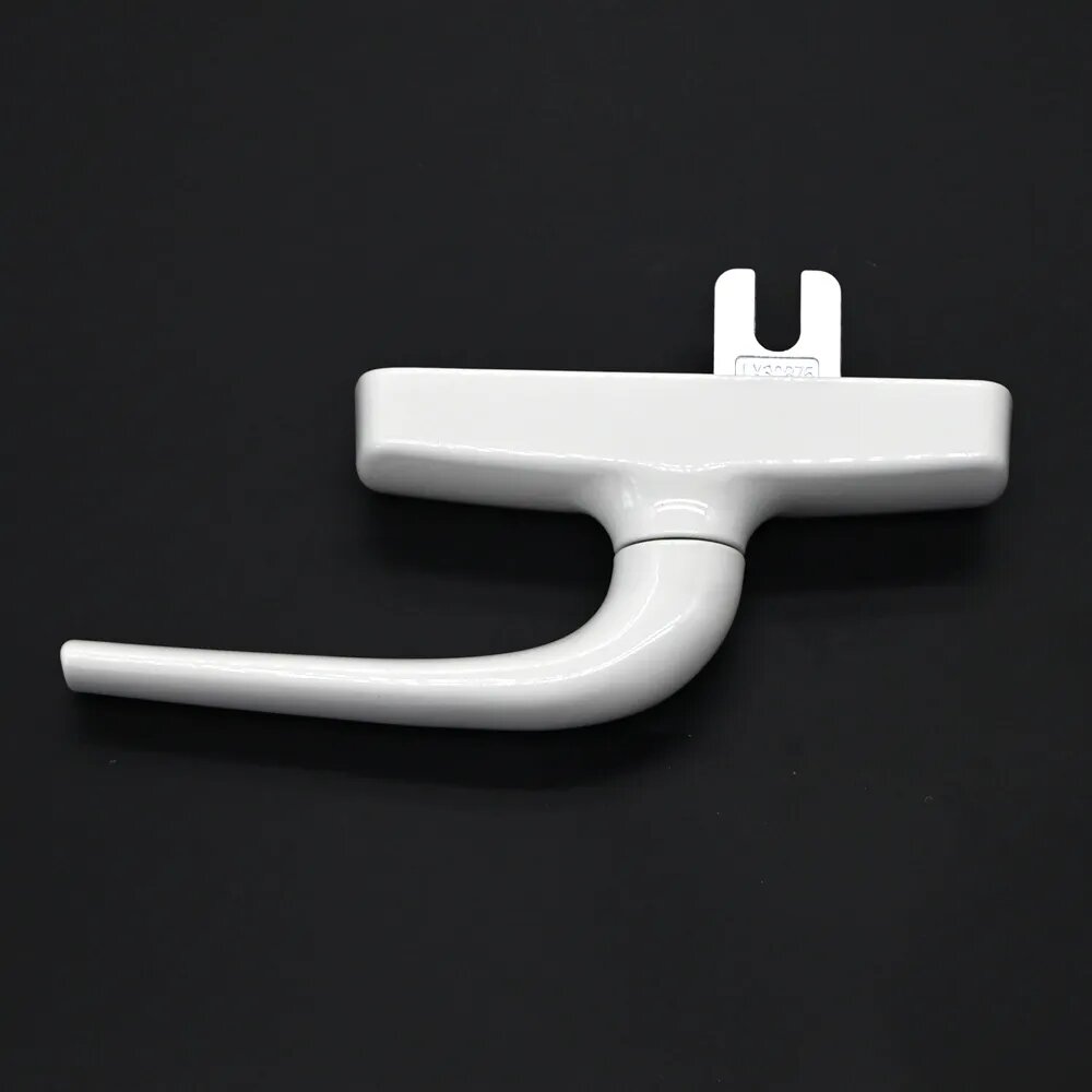 Белые оконные ручки, для алюминиевых окон, балконов, прочный и долговечный,1 шт