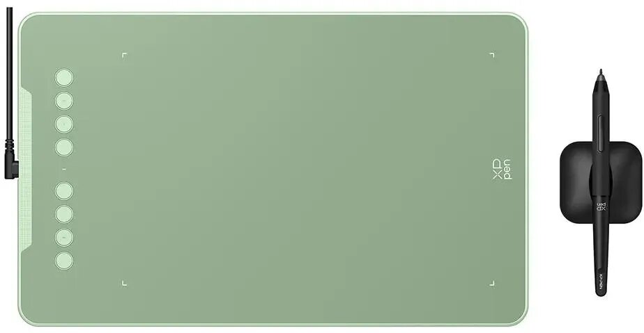 DECO01V3_G / Графический планшет XPPEN Deco 01 V3 зеленый [deco01v3_g]