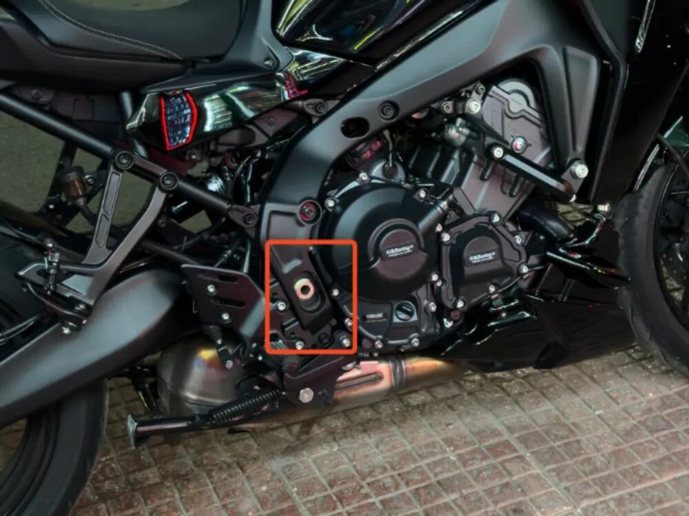 Накладки на раму для Yamaha Tracer 9 / Tracer 9GT / GT+ / MT-09 Gen3
