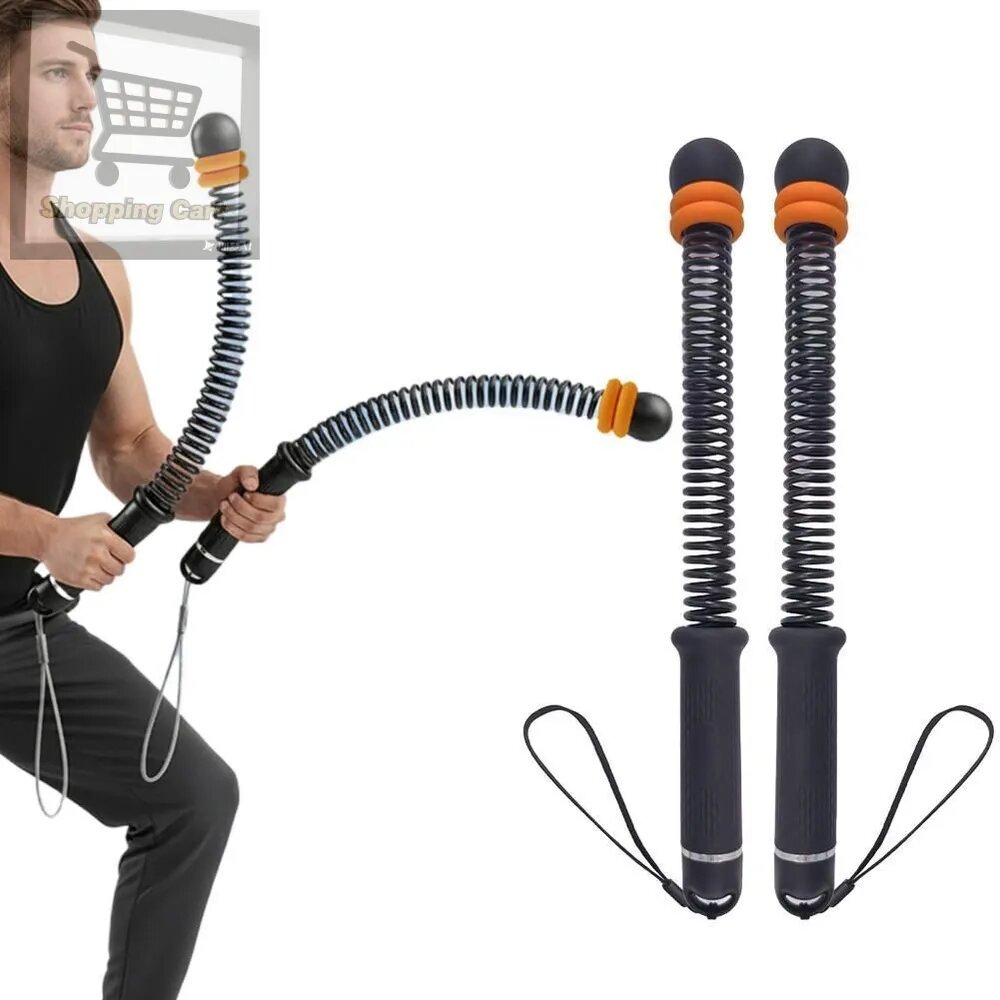 Безверевочный канат для кроссфита, цвет черный / Портативный тренажер для силовых тренировок, канат для кроссфита без веревки, для занятий спортом дома