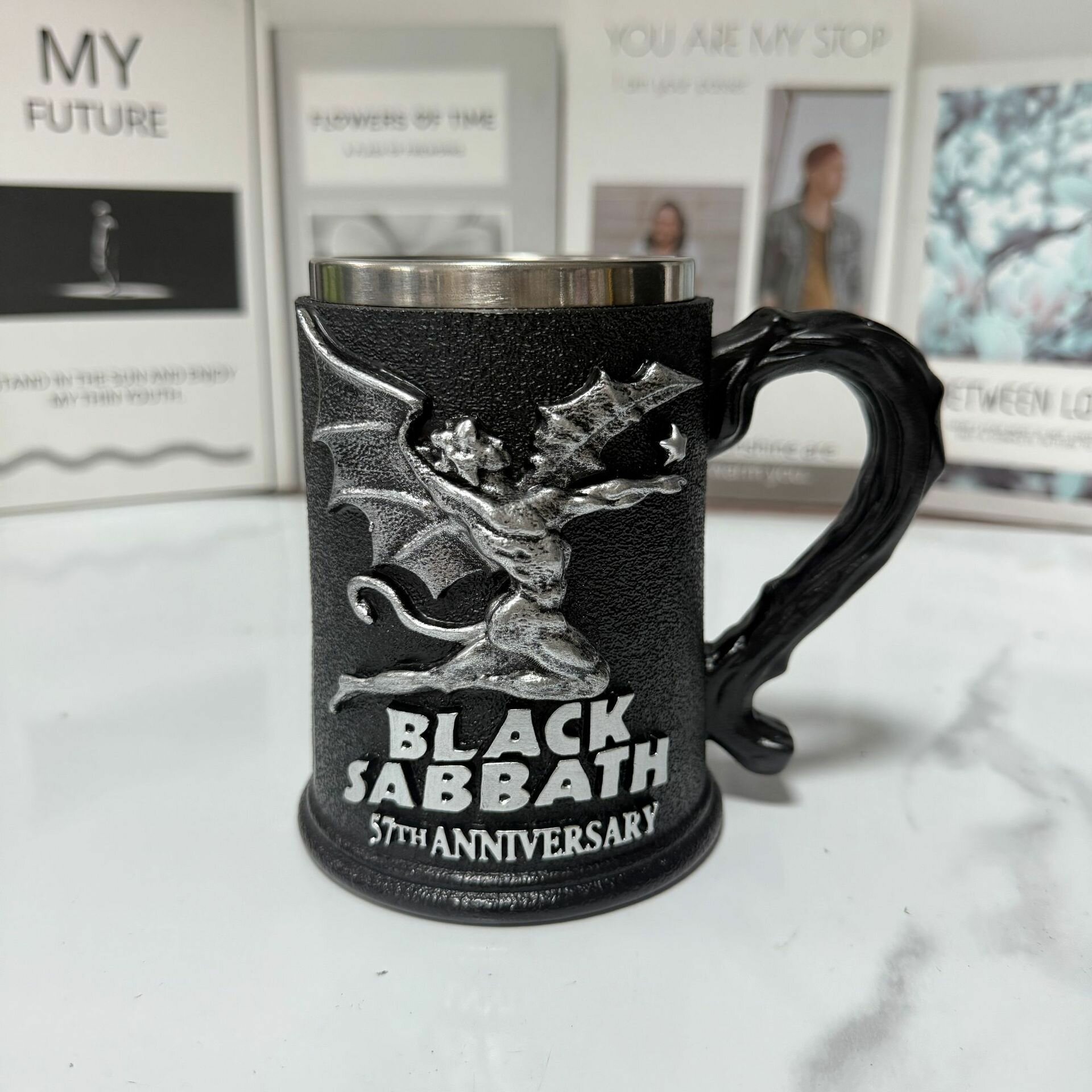 Кружка Black Sabbath 57th Anniversary Resin Coffee Cup из нержавеющей стали