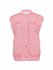 Пальто MSGM Fringed-trim waistcoat, размер 42, розовый