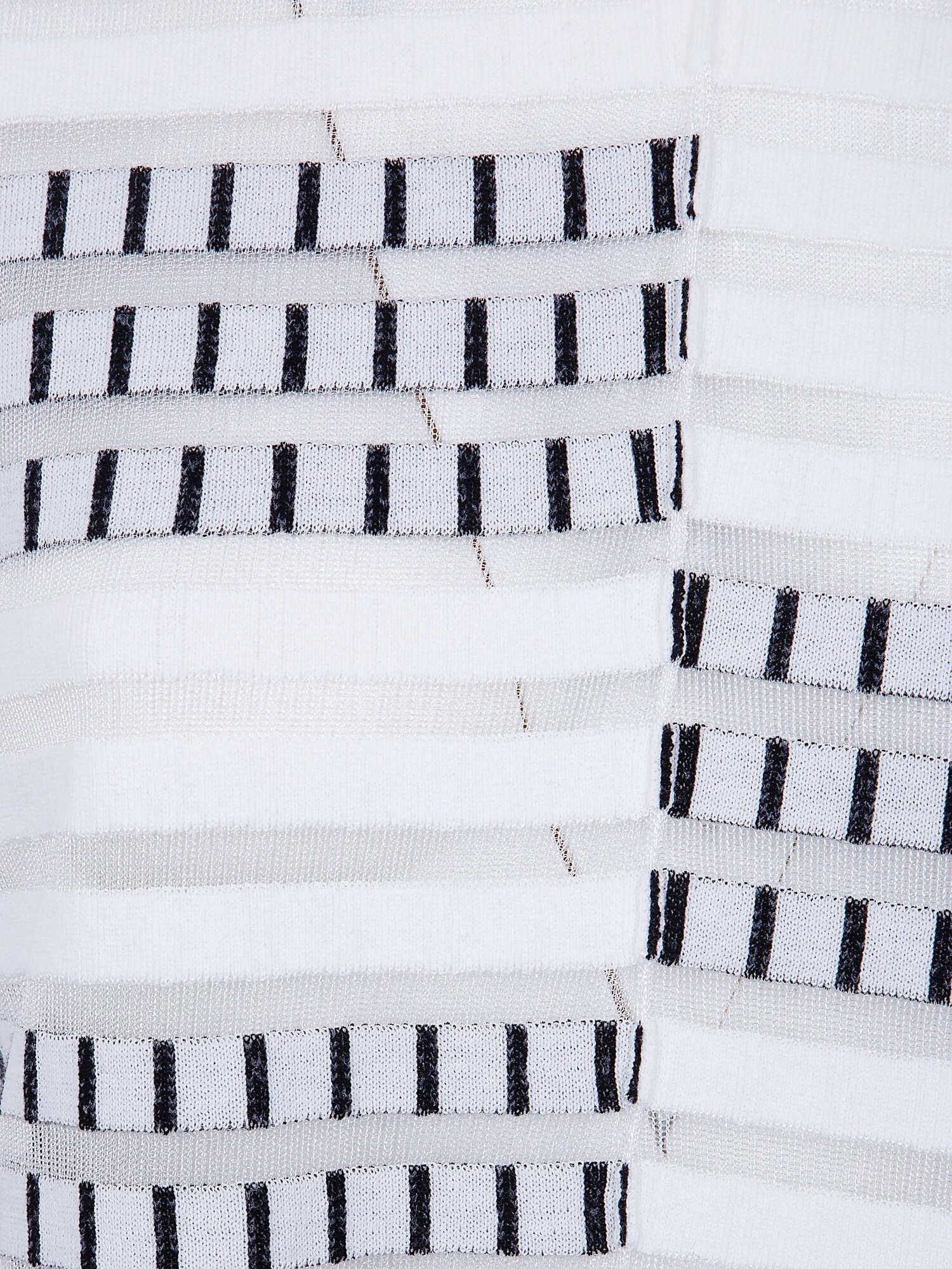 Топ PierAntonioGaspari Striped sleeveless top, размер 40, white — фото 1