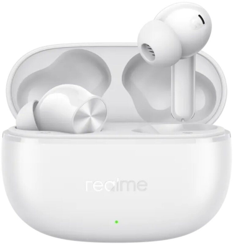 Гарнитура внутриканальные Realme Buds T200x белый беспроводные bluetooth в ушной раковине