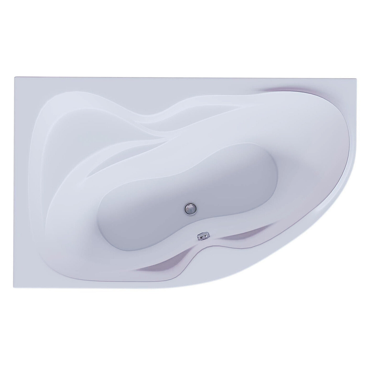 Акриловая ванна Акватек Вега 170х105 VEG170-0000073 левая