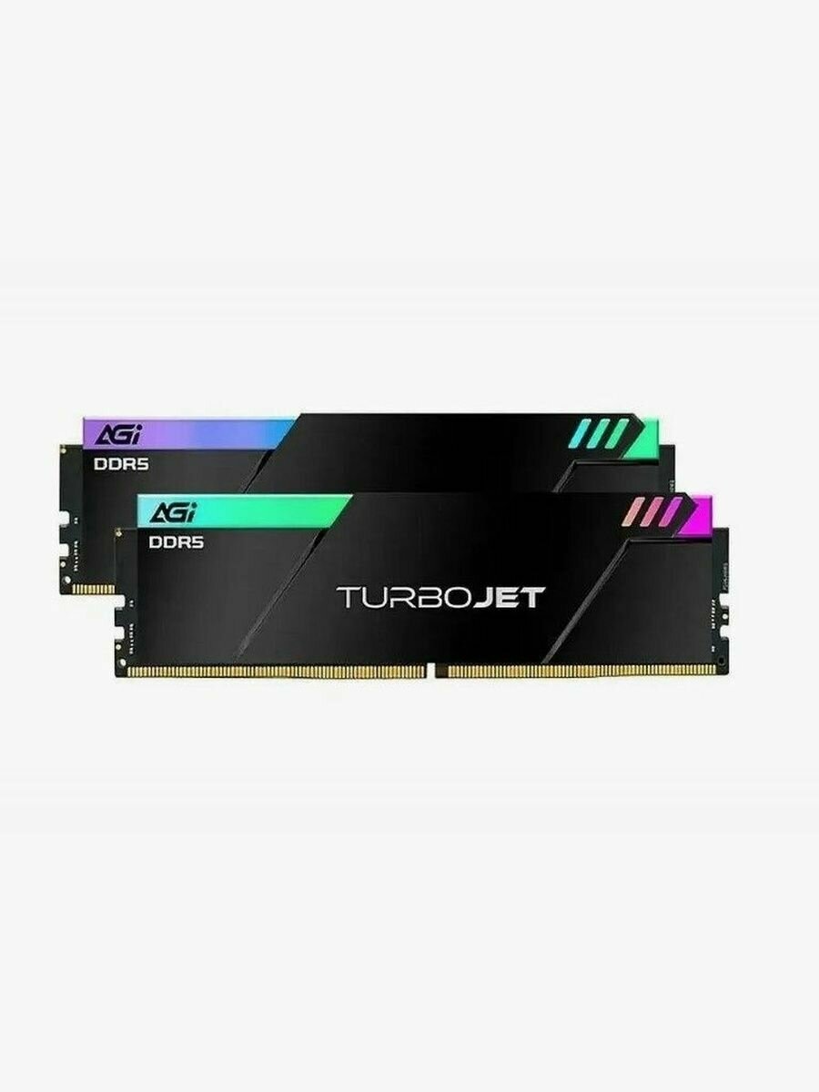 AGi TurboJet RGB 32Gb KIT2 DDR5 7600MHz AGI7CPC16UD858-DC черный