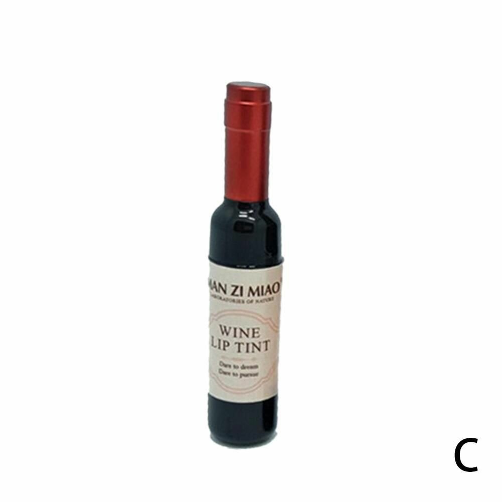Блеск - тинт для губ в виде винных бутылок Magic wine Lip Tint, подарочный набор