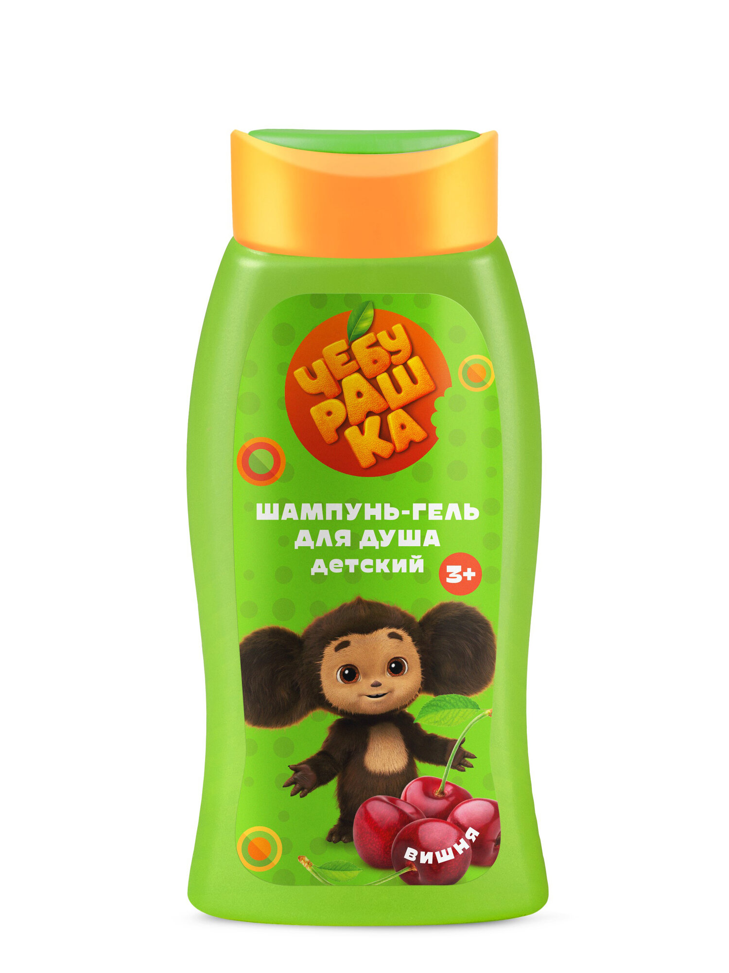 Гель-шампунь детский Чебурашка Вишня, 250мл