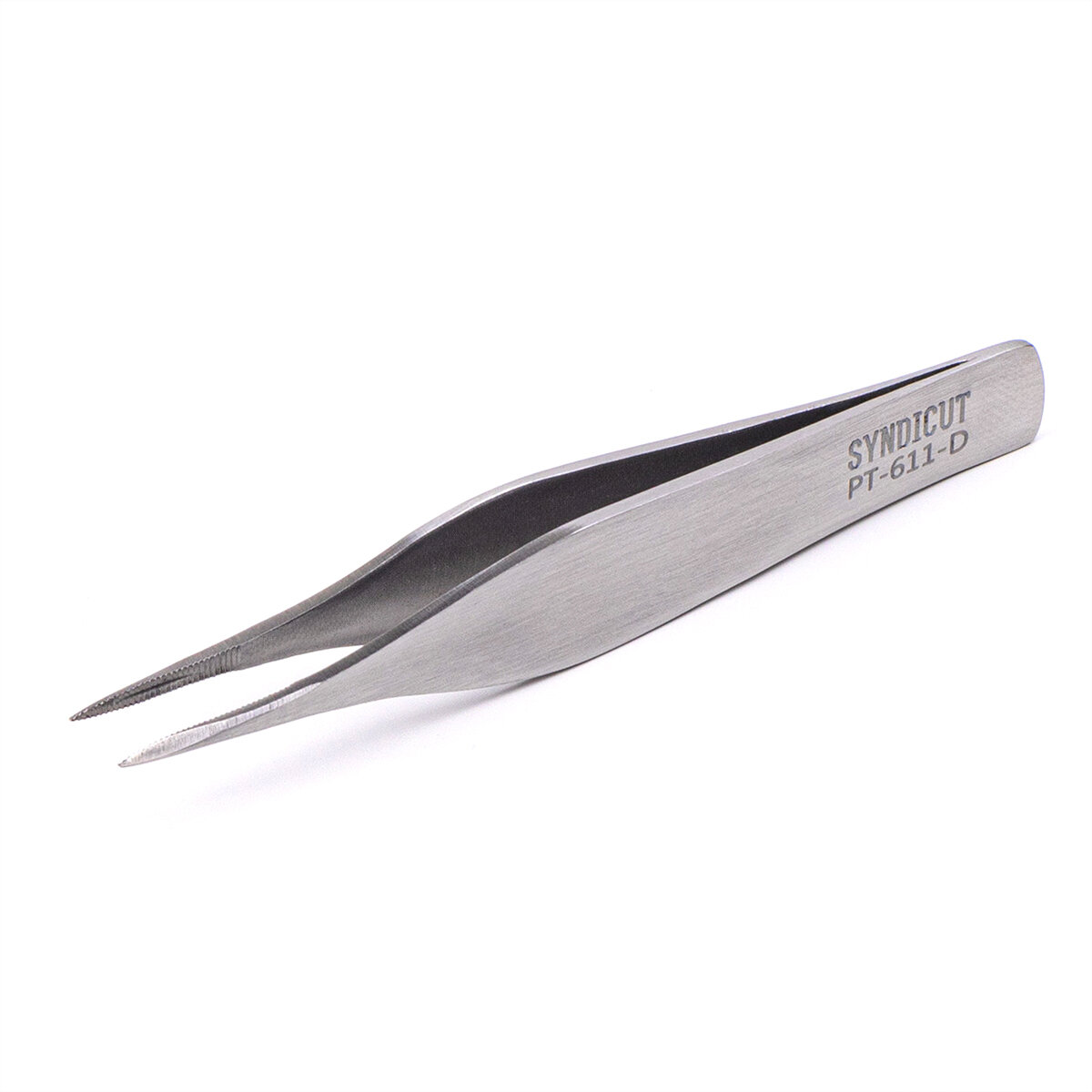Пинцет METZGER PTC-611-D , 8cm (только для профессионалов) углеродистая сталь