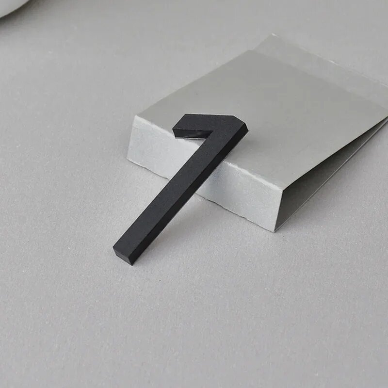 3D акриловые цифры для номера дома black-1