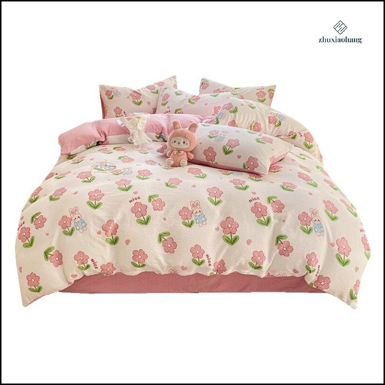 Комплект постельного белья Butterfly-Textile "Фанхуа", 4 предмета, хлопок, 100%, 150x200 см