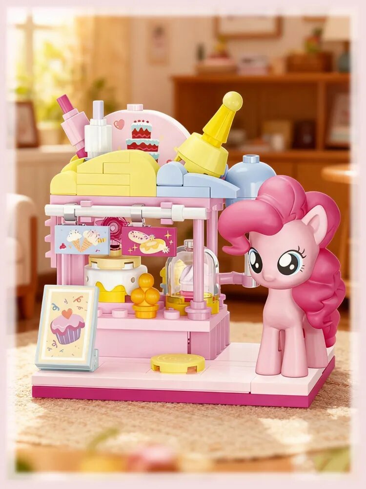 My Little Pony Конструктор Слепая Коробка Игрушки (Pony Bazaar Series)