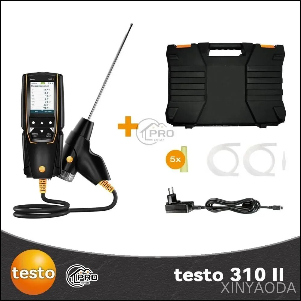 Анализатор дымовых газов Testo 310 II премиум