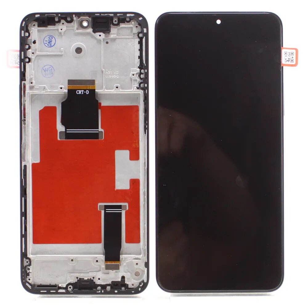Дисплей для Huawei Honor X8a, Honor 90 Lite (CRT-LX1, CRT-NX1) в рамке Черный