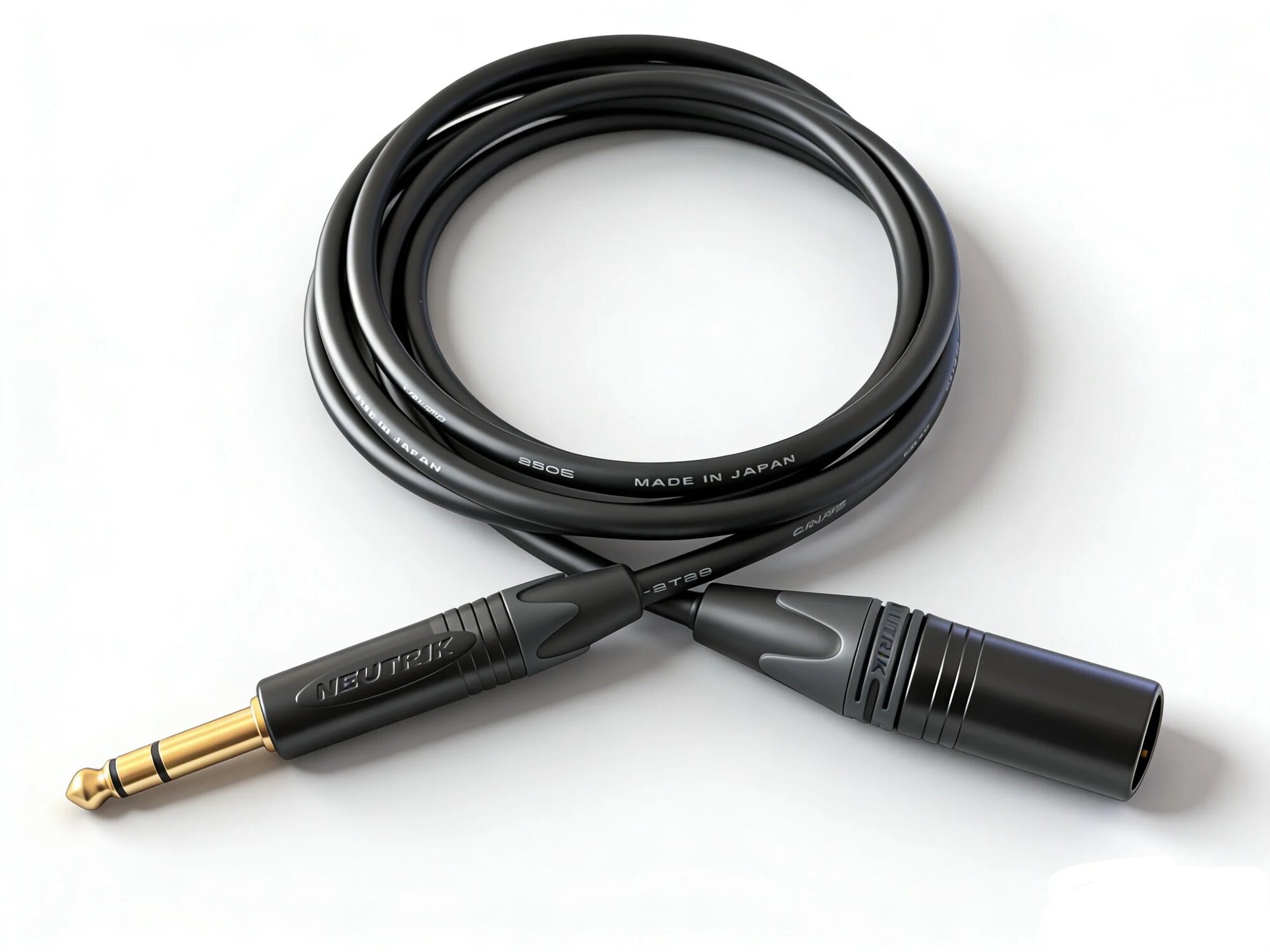 Аудиокабель CANARE L-2T2S NP3X-B - NEUTRIK XLR NC3MXX-B