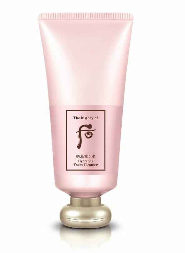 Пенка для умывания интенсивно увлажняющая с экстрактами трав 180ml THE HISTORY OF WHOO Hydrating Foam Cleanser