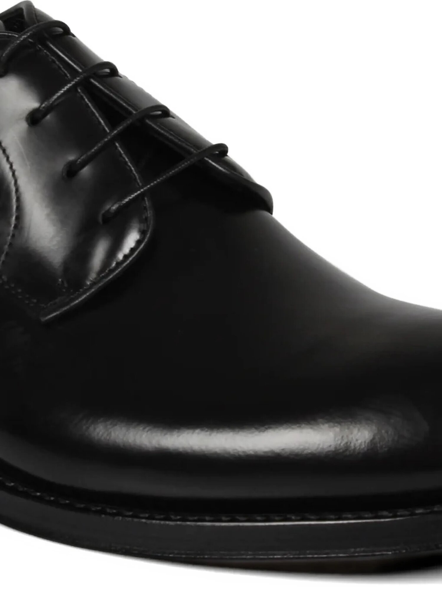 Туфли Corvari Leather Derby shoes, размер 42, black/black — фото 1