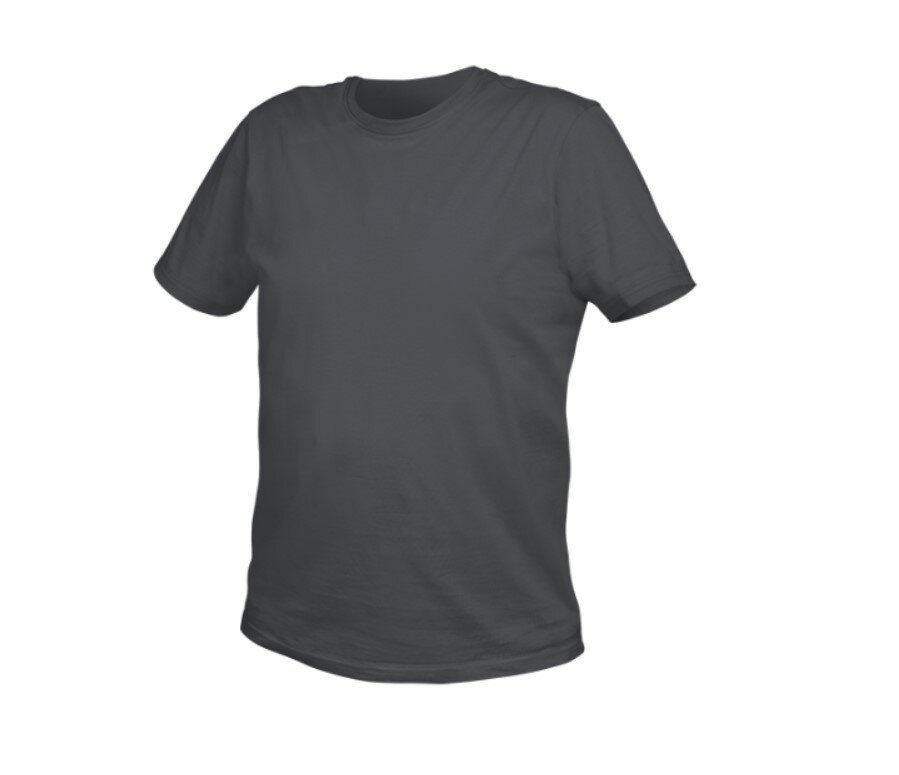 HOEGERT TECHNIK VILS Футболка хлопок графитовая, 3XL HT5K410-3XL