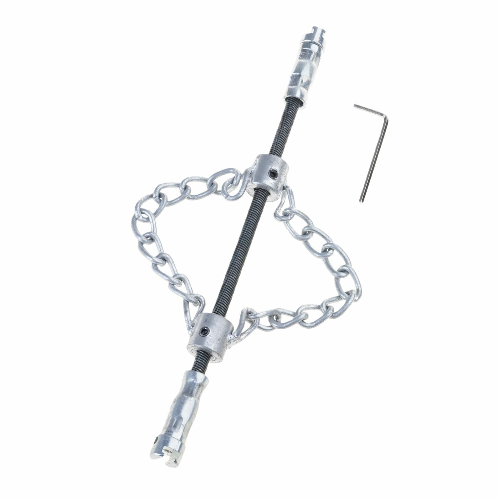 Прочная металлическая цепь для очистки труб с аксессуарами