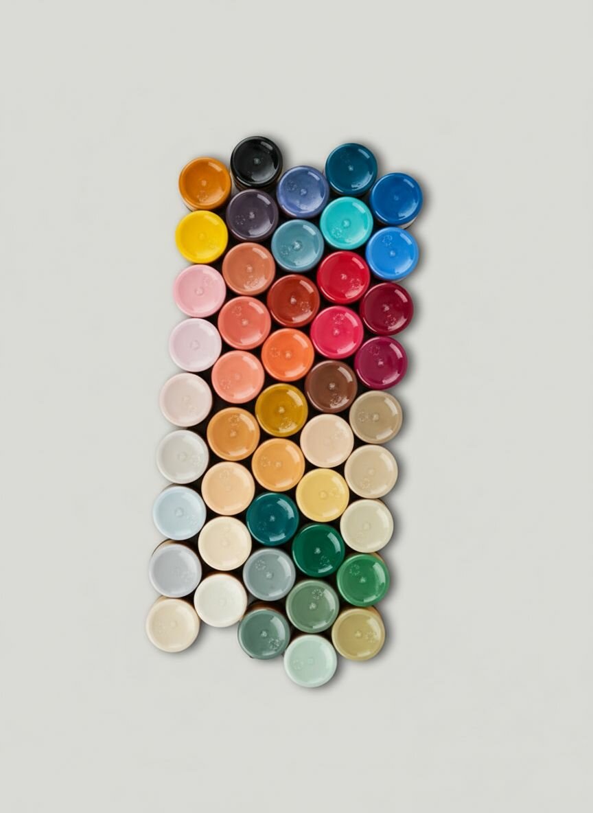 Краска для мебели, без запаха 40 г. Слоновая кость Mare di colore