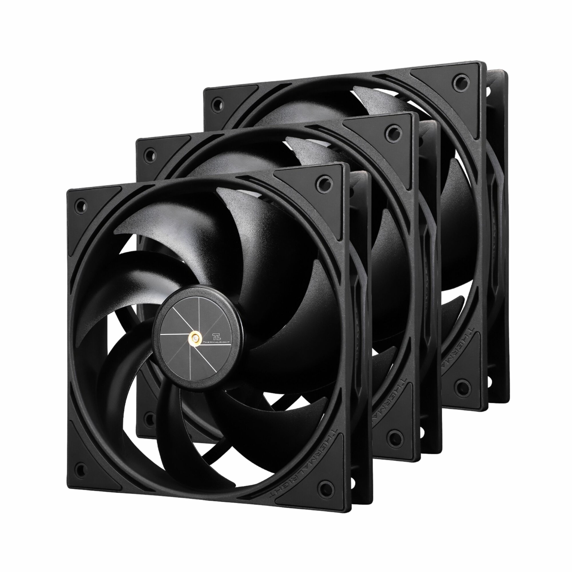 Комплект вентиляторов для корпуса 3 шт. Thermalright TL-P12 / 120x120x25.6 мм, 1500 об/мин, 22 дБА, PWM / TRTLP12