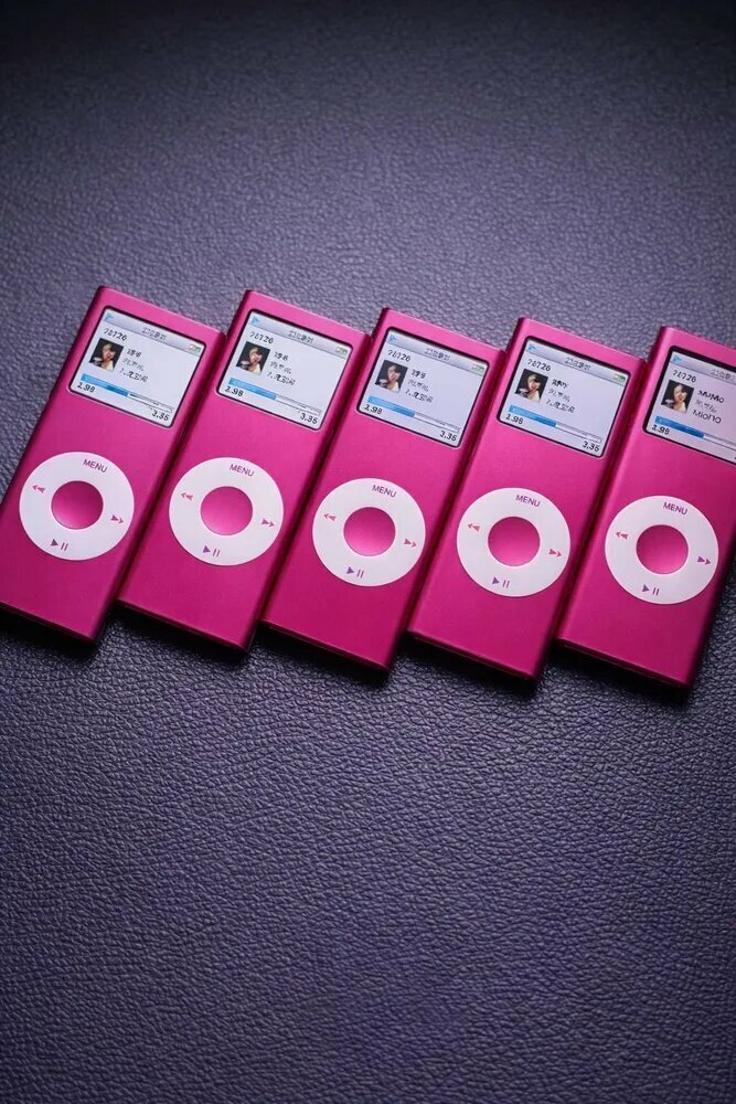 Apple MP3-плеер 4 ГБ, темно-розовый