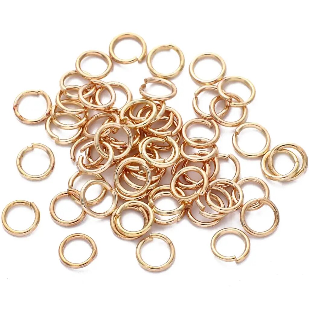 Соединительные кольца Jump Rings 6 мм KGD, 200 шт