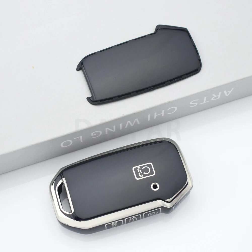 Брелок для KIA Sorento Ceed Cerato Forte Niro Soul Telluride Sportage R GT Stinger Silver Line Black