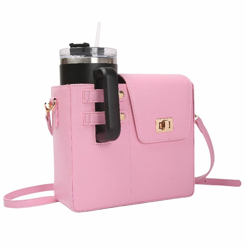 Чехол для термоса с плечевым ремнем, карман для телефона и ключей